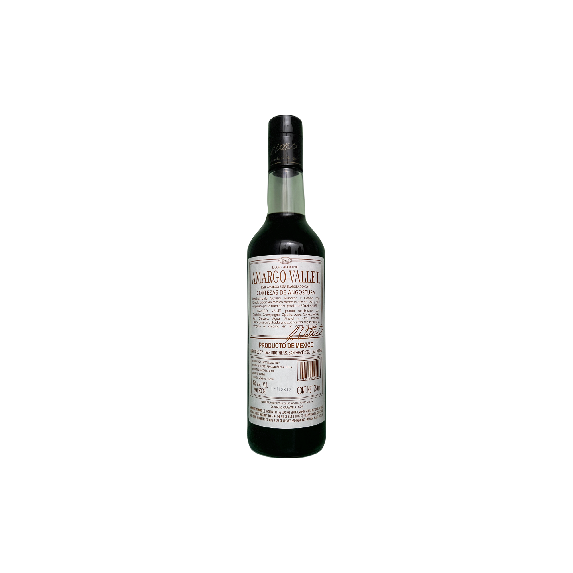 ROYAL VALLET AMARGO-VALLET ANGOSTURA | Vine Wine 619 Lorimer Street ...